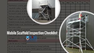 Temporary Construction Facilities (TCF) Inspection checklistSafety Bag