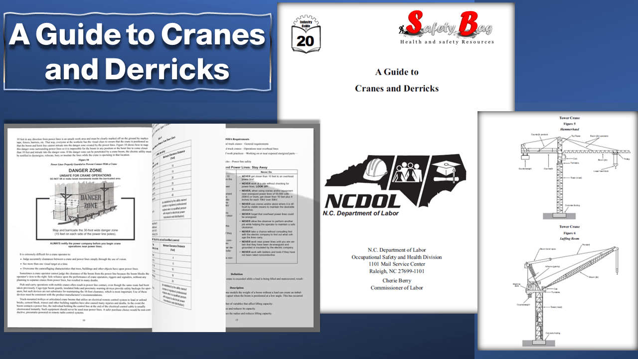 OSHA Programs: A Guide to Cranes and Derricks - Safety Bag
